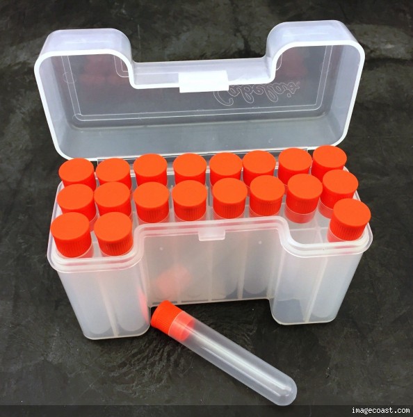 Muzzleloader Gun Powder Tubes Vials (Lane's Tubes) - 24hourcampfire